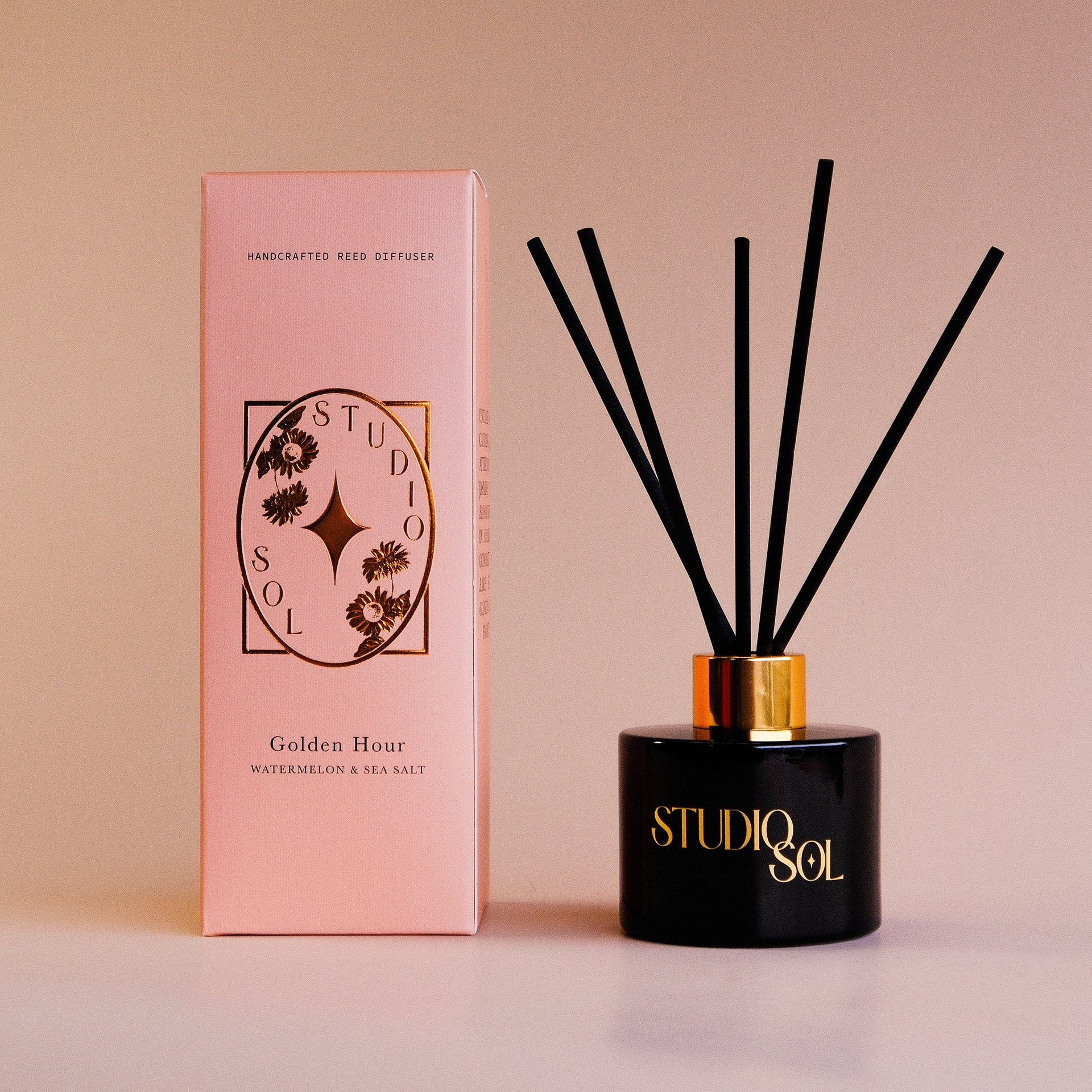 Golden Hour Diffuser | Watermelon + Sea Salt – Studio Sol