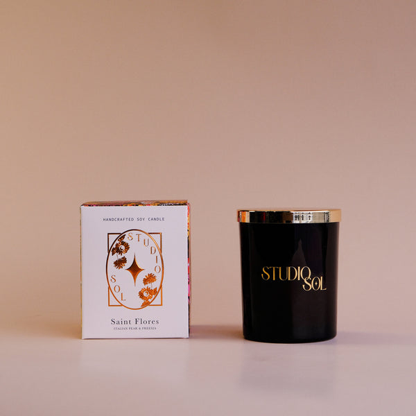 Saint Flores Candle | Italian Pear + Freesia – Studio Sol